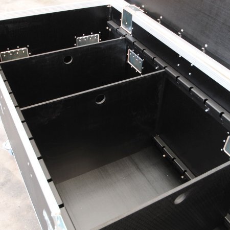 Cable Road Trunk With Divider System and Euro Storage Container