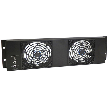19" Low Noise 3U Heat Extraction Fan