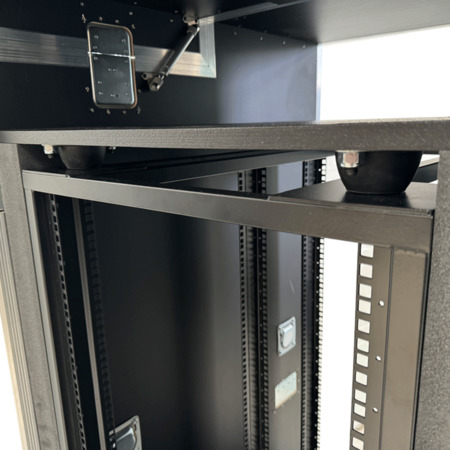 26u Data Server Shockmount Rack With Hinged Top