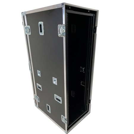 36u Data Server Shockmount Rack Case Flightcase