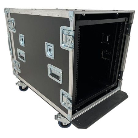 12u Data Server Shockmount Rack Case Flightcase