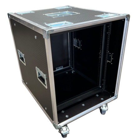 12u 19" Shockmount Slam Rack Flightcase