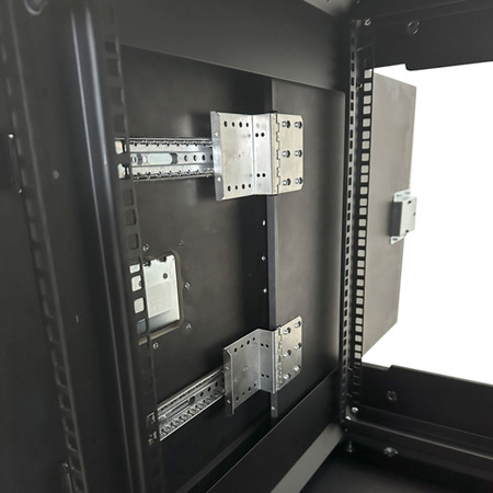 14u Shockmount Slide To Hide Rack Case Flightcase