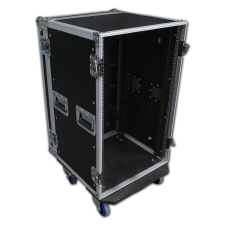 Spider 18u Rackmount Flight Case On Castors