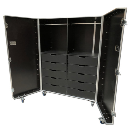 Touring Wardrobe And Costume Flight Cases