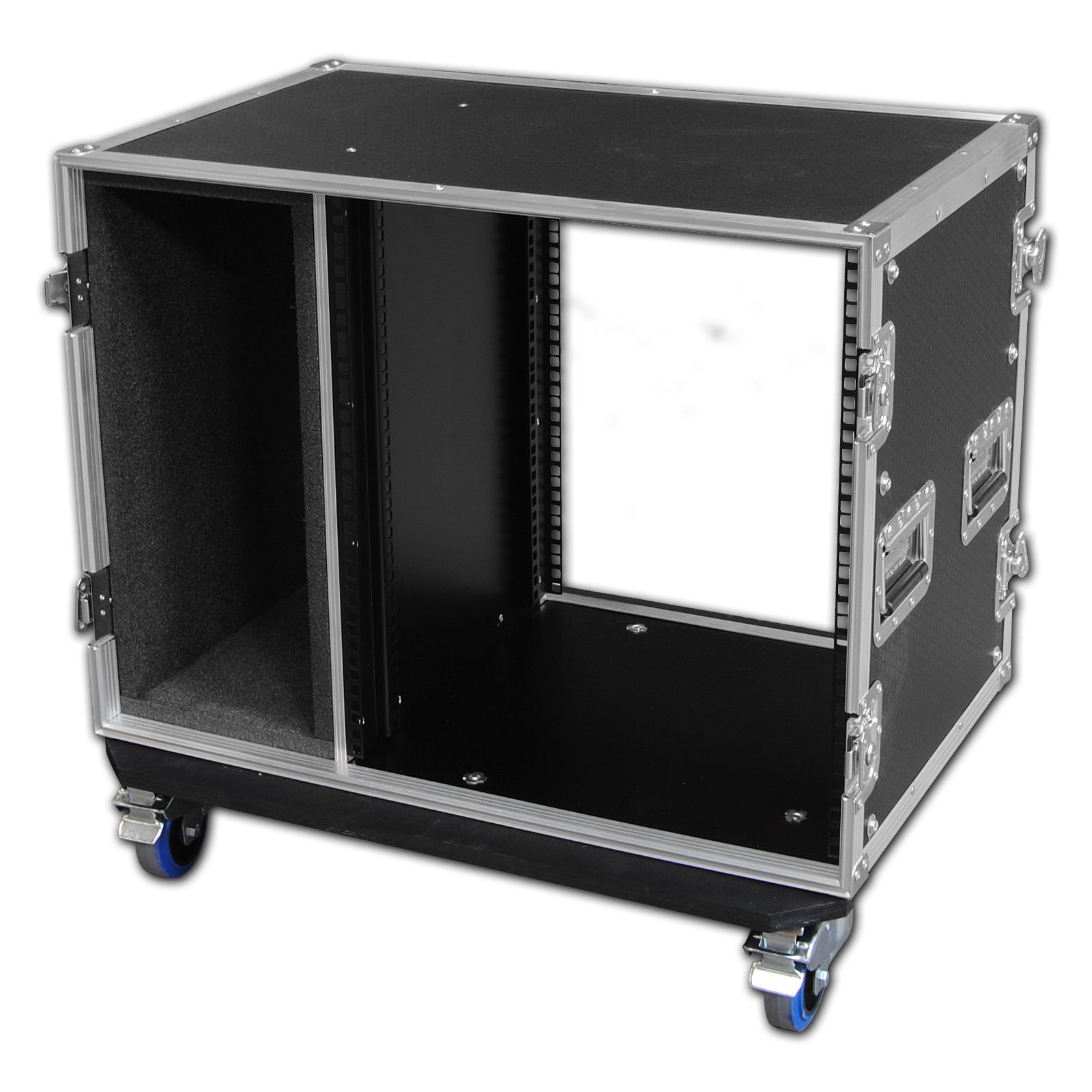Apple Mac Pro Rack with 12u Section on Castors