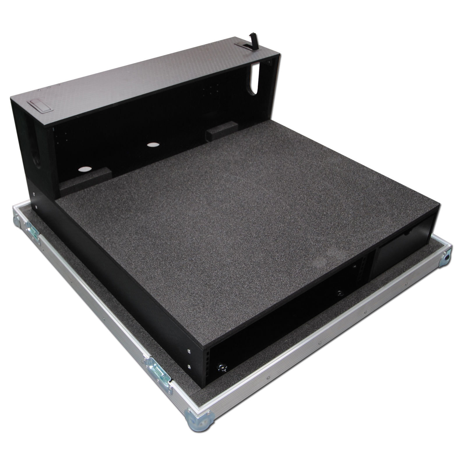 Roland M400 Mixer Flightcase With 2u Rack Space And Dog Box