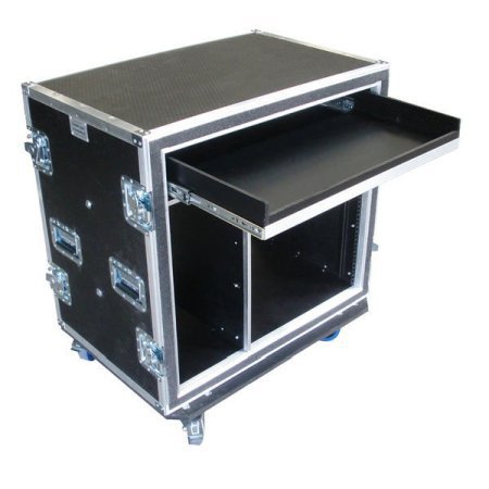 Apple MacPro G5 12u Shock Rack Flight Case With Slide Out Tray for ...