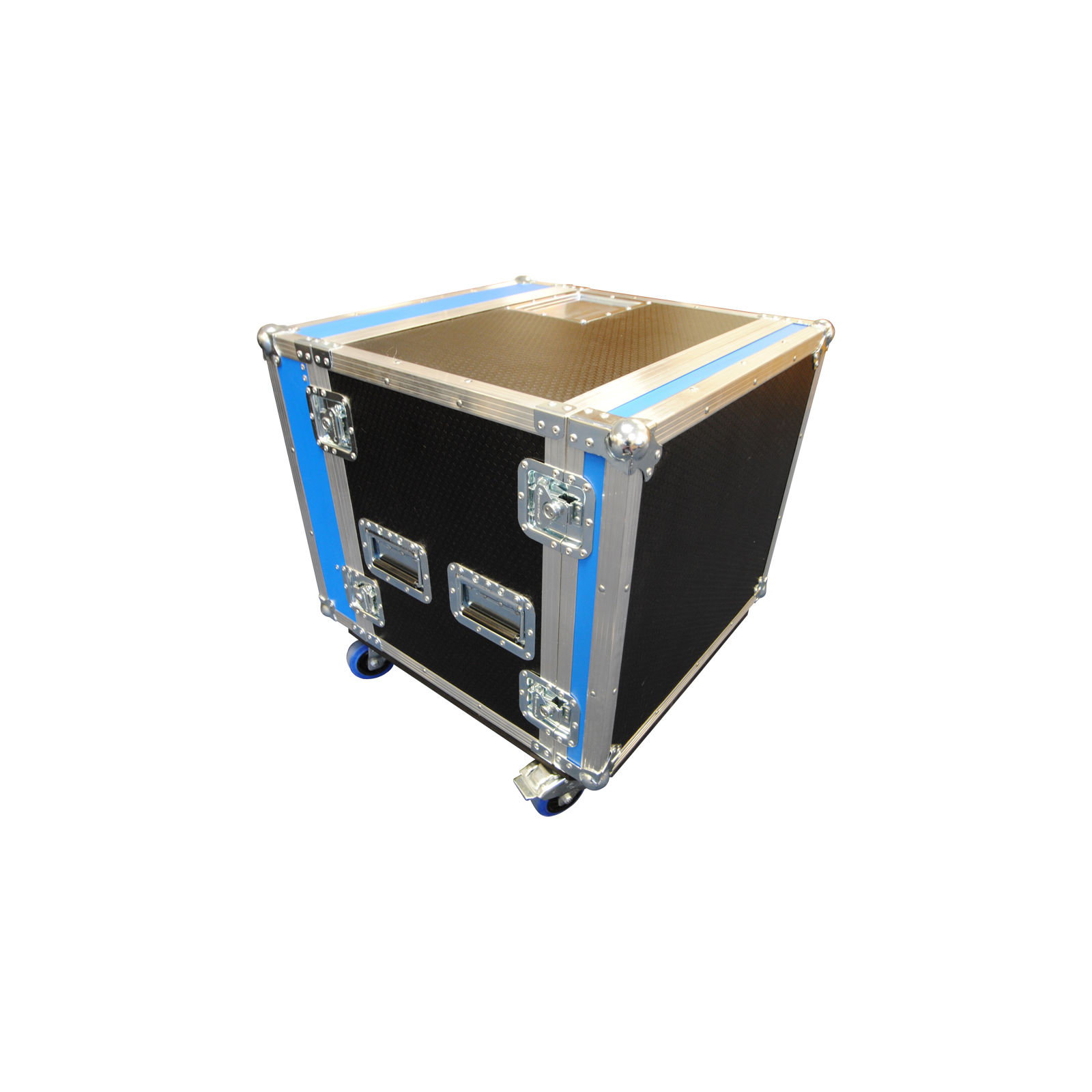 Custom 5u Sennheiser 200 Mic Kit Sleeved Rack Flight Case